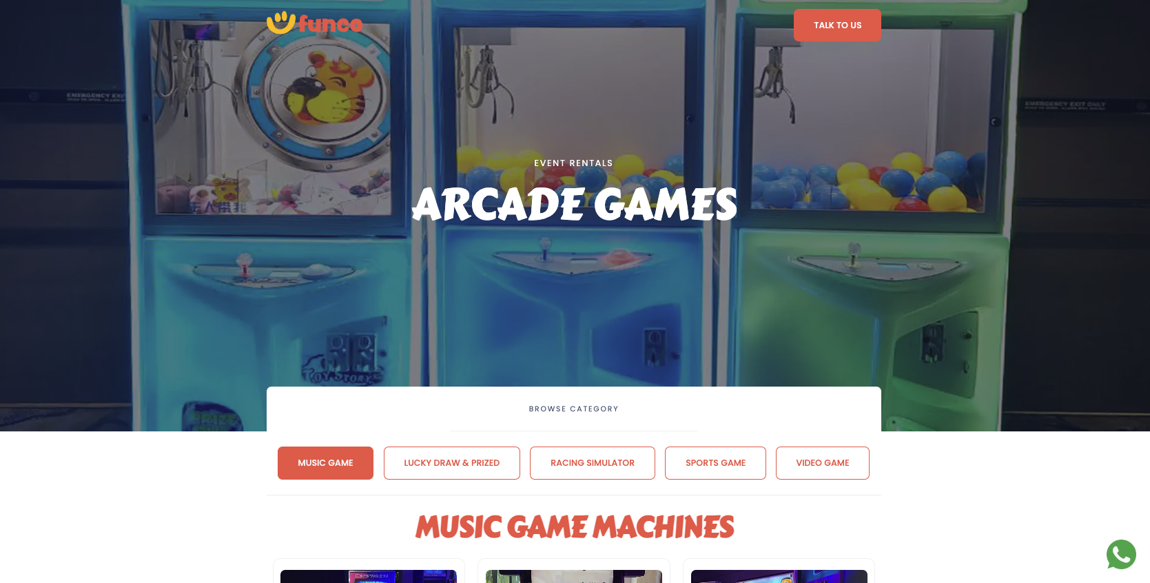 FunCo Singapore | Arcade Games